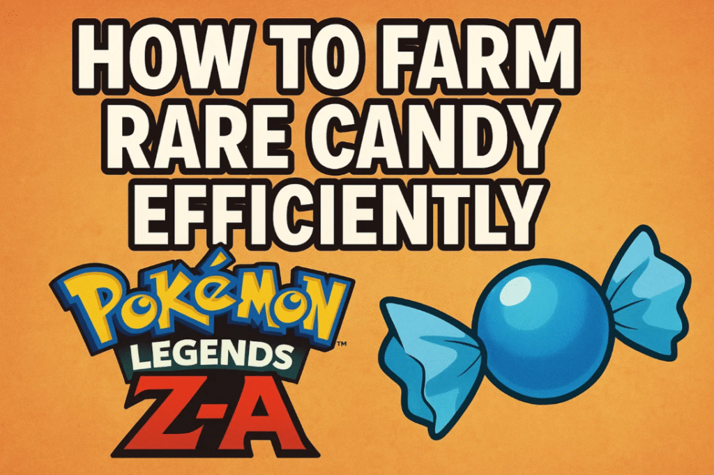 How to Farm Rare Candy Efficiently in Pokémon Legends: Z-A – GameVerse Hub